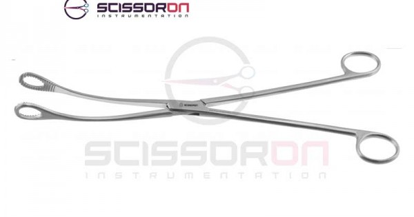 Kelly Placenta Forceps Curved Jaws